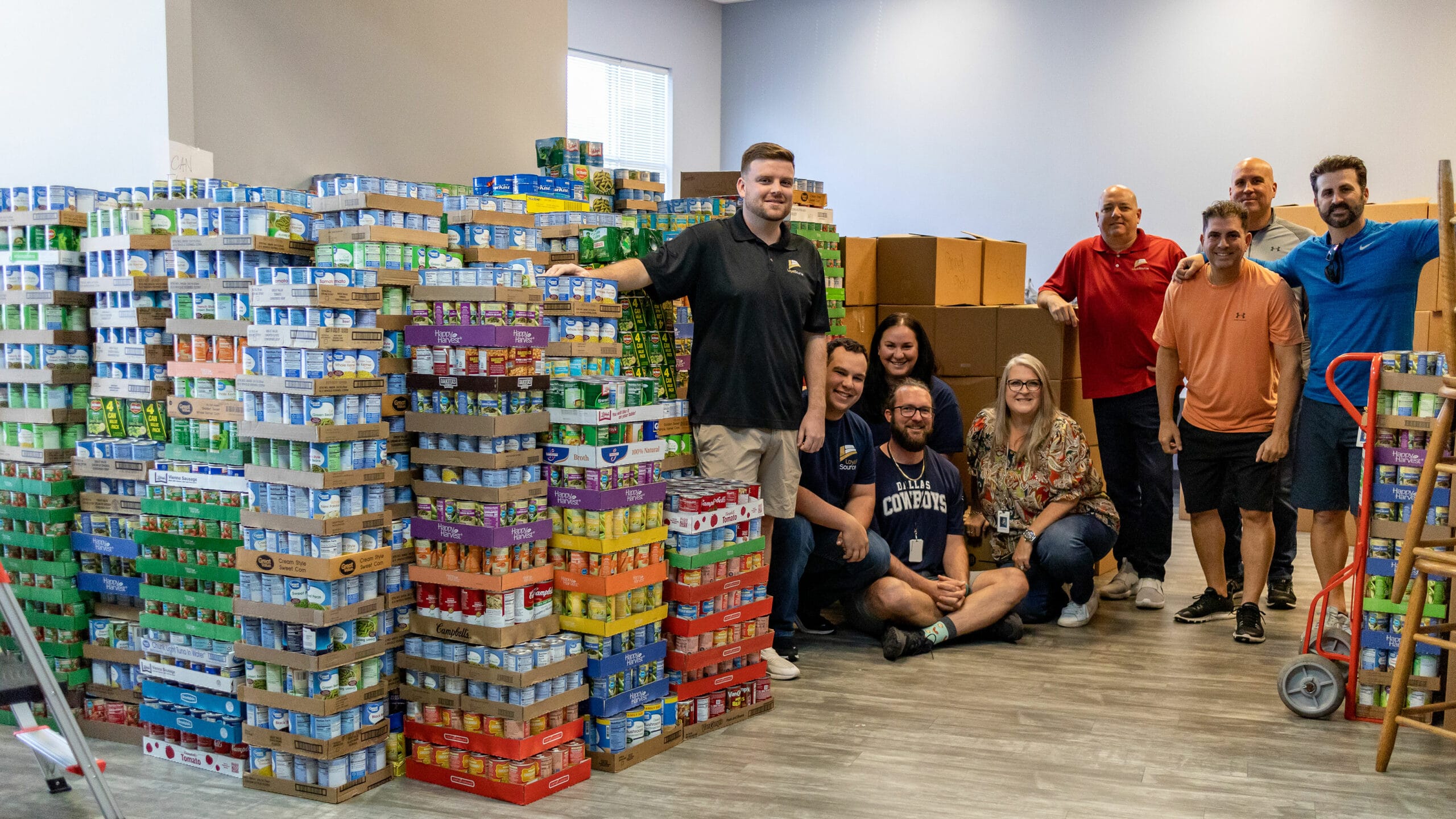 Orlando Federal Contractor Loyal Source Holds Food Drive Donating 14 ...