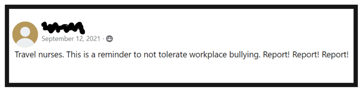 Bullying in Nursing